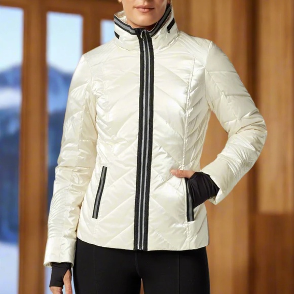 blanc noir | Jackets & Coats | Blanc Noir Super Hero Puffer Down Filled ...